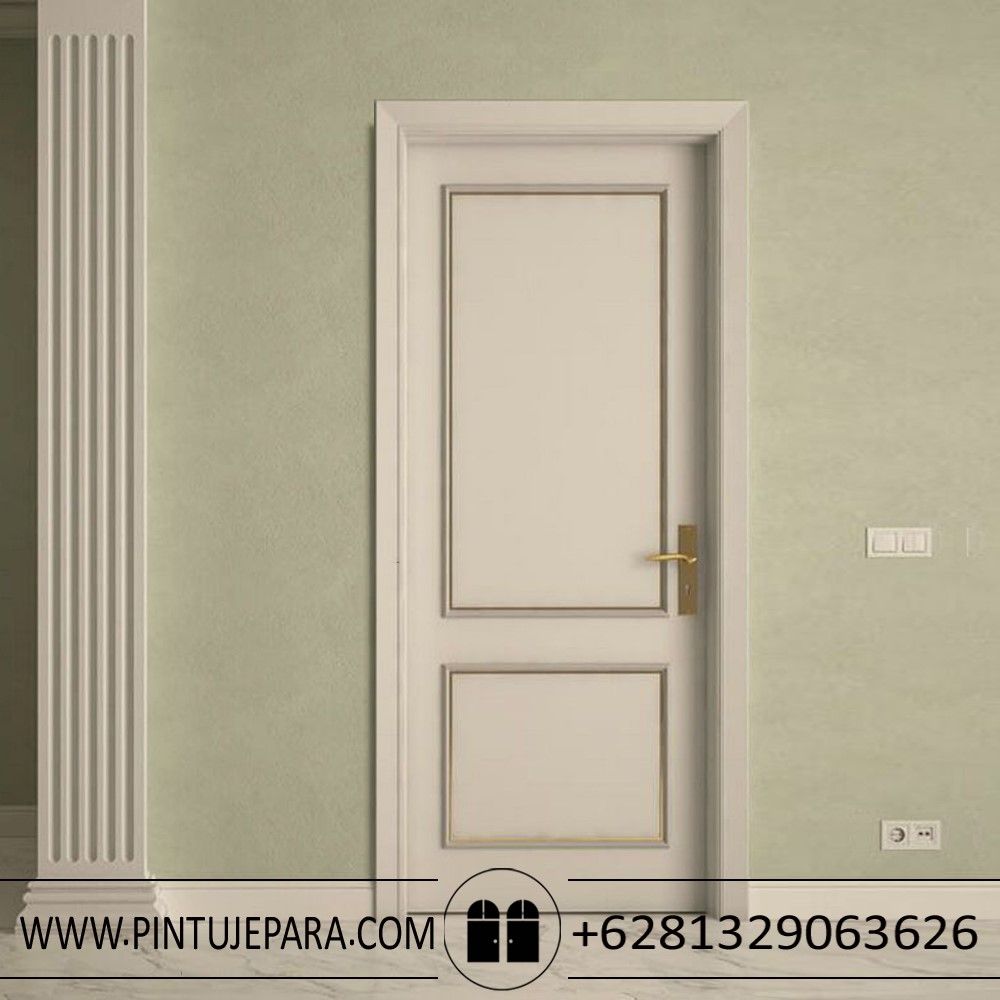 Jual Kusen pintu kamar solid panel cat duco PJ-119 - Pintu Jepara