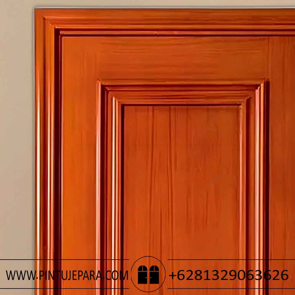 Jual Kusen pintu kayu jati klasik solid panel daun single PJ-148 ...