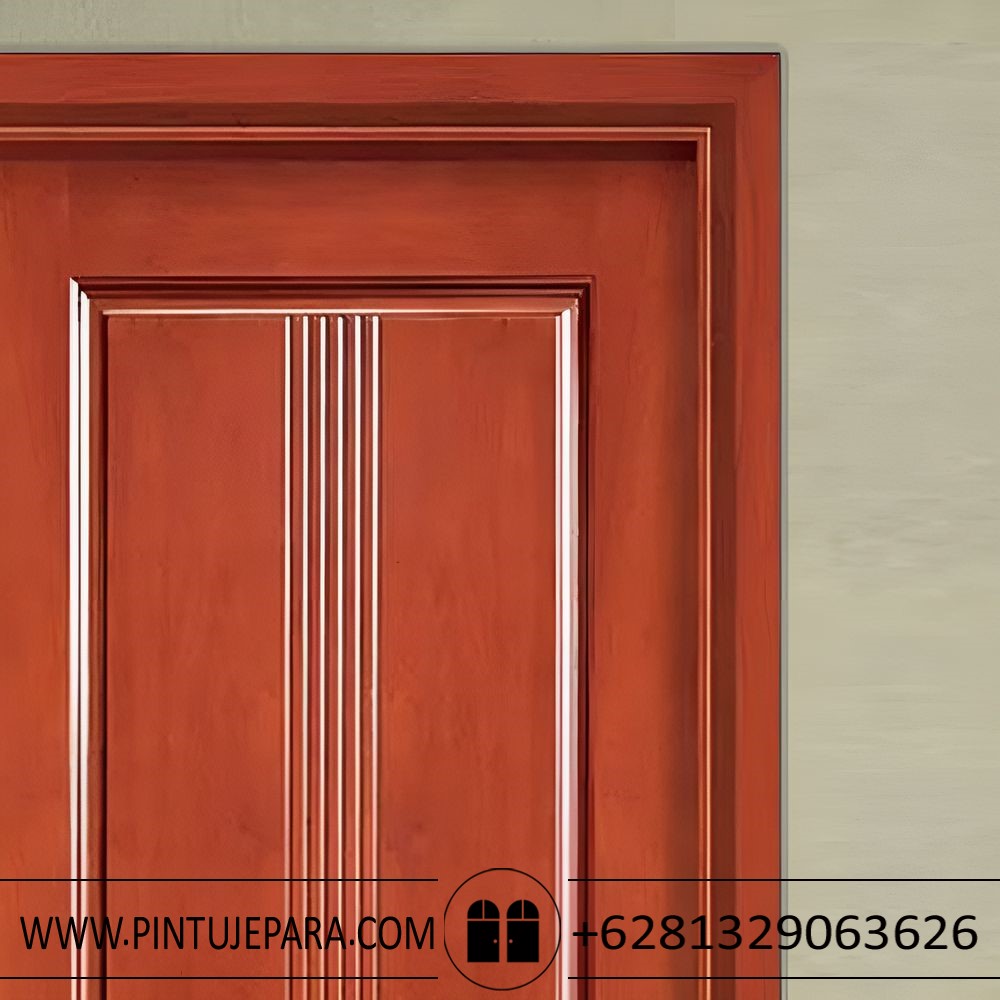 Jual Pintu kayu jati jepara minimalis 1 daun PJ-171 - Pintu Jepara