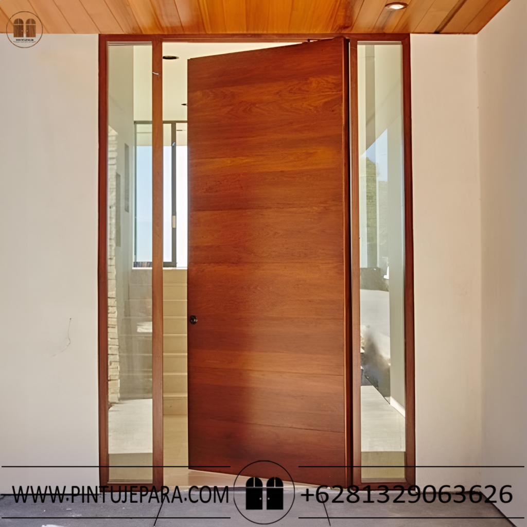 Pintu Pivot Jati: Pilihan Tepat untuk Rumah Minimalis Modern Masa Kini ...