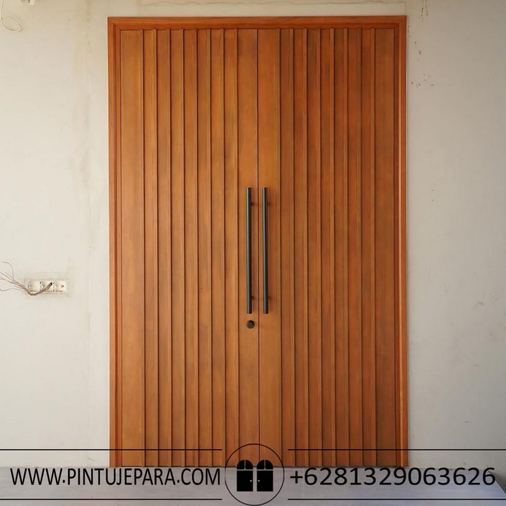 Jual pintu tebet kayu solid minimalis & ukir - Pintu Jepara