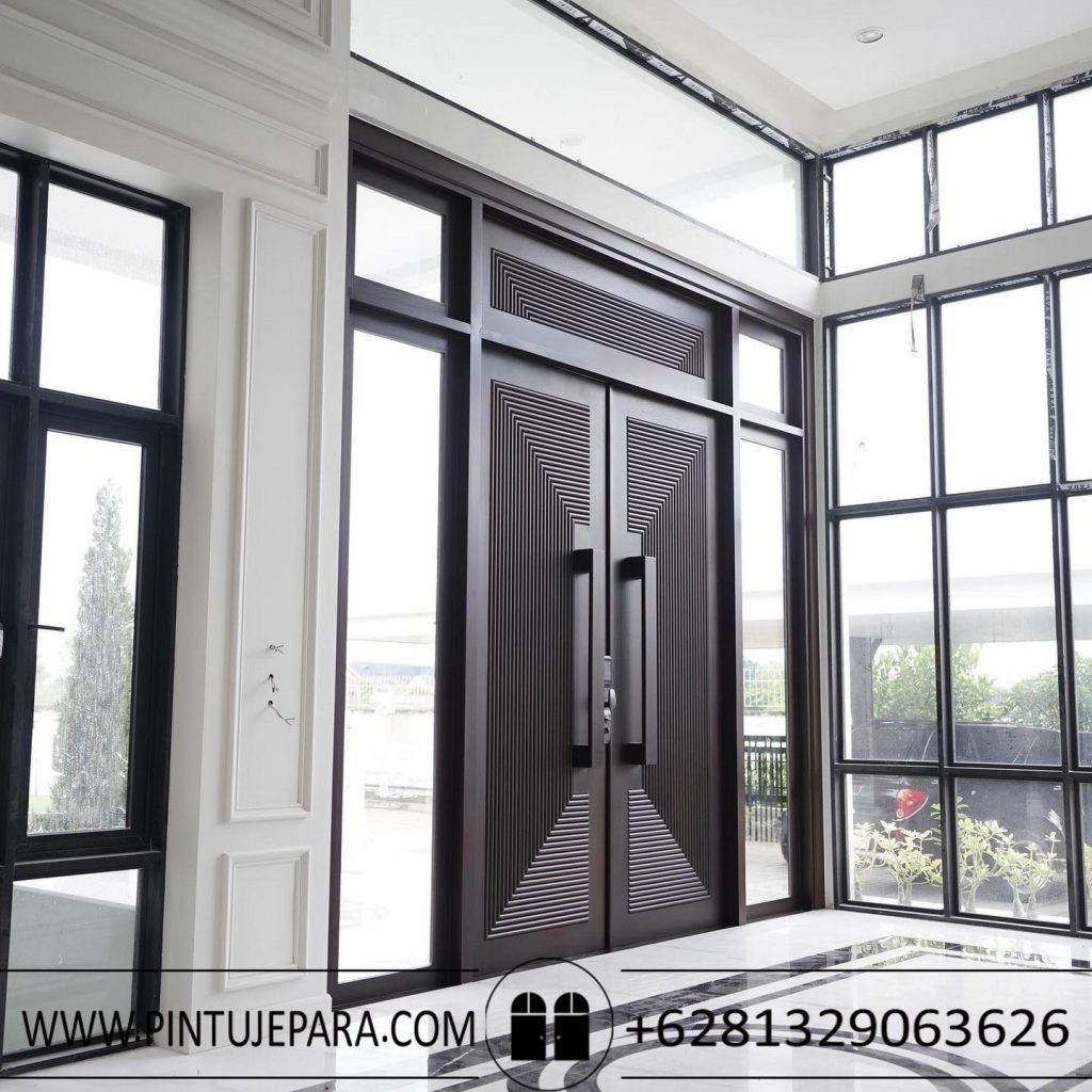 Custom Pintu Kayu Jati & Mahoni Bikin Rumah Lebih Berkarakter - Pintu ...